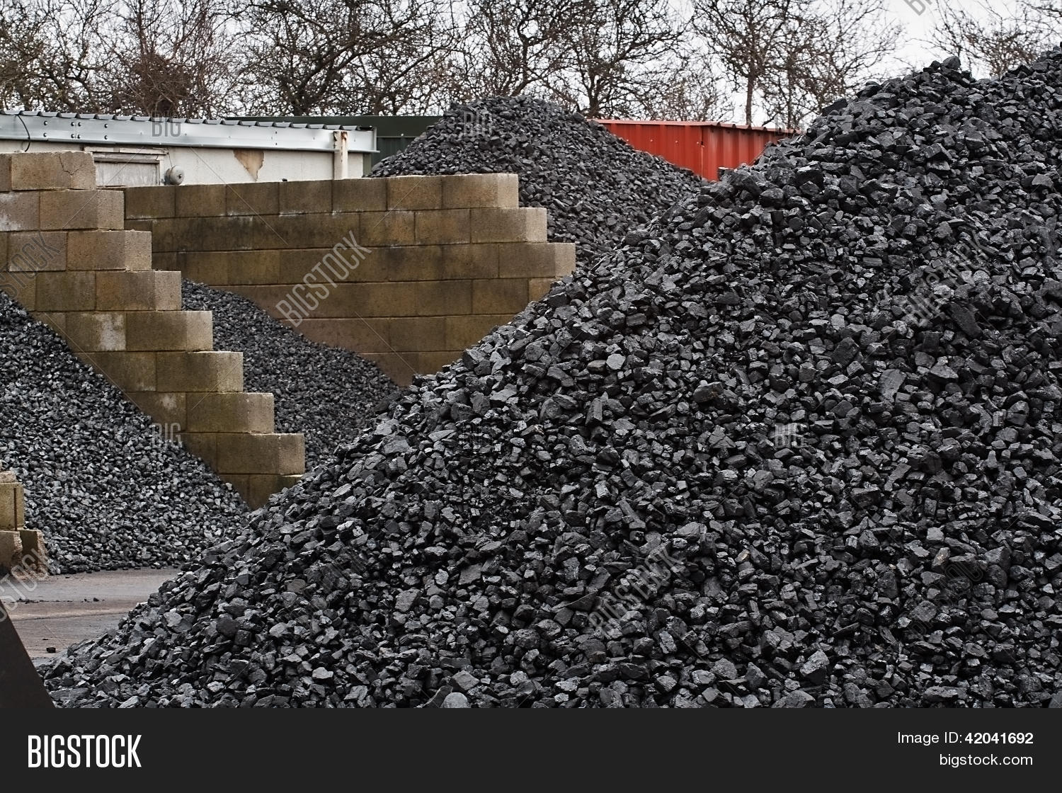 Coal Yard Storage Image & Photo (Free Trial) | Bigstock