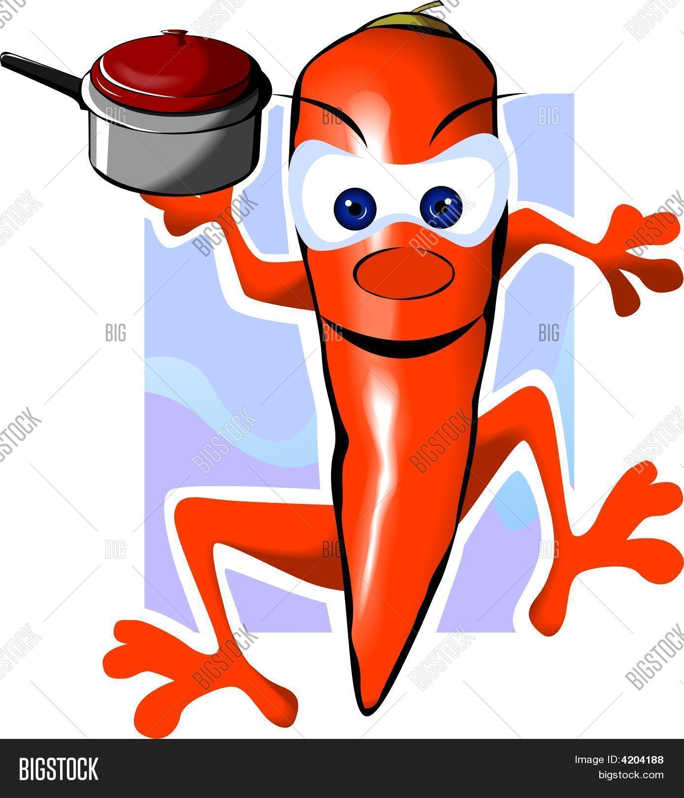 Chilly Cartoon Image & Photo (Free Trial) | Bigstock