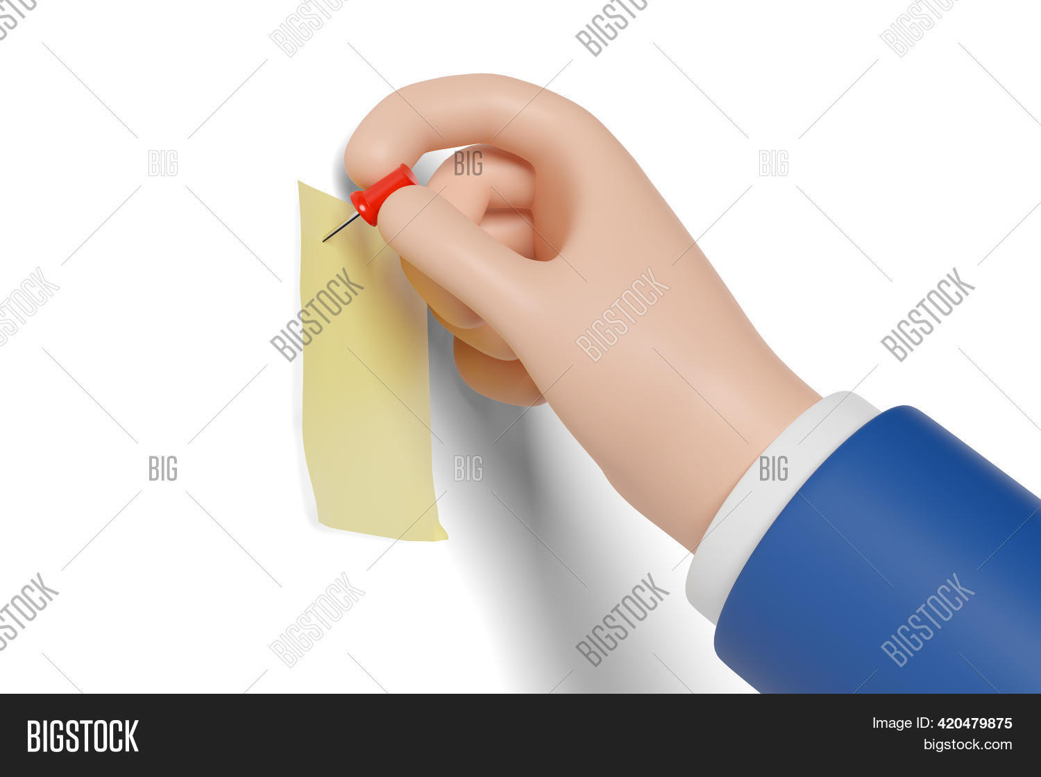 Cartoon Hand Putting Image & Photo (Free Trial) | Bigstock