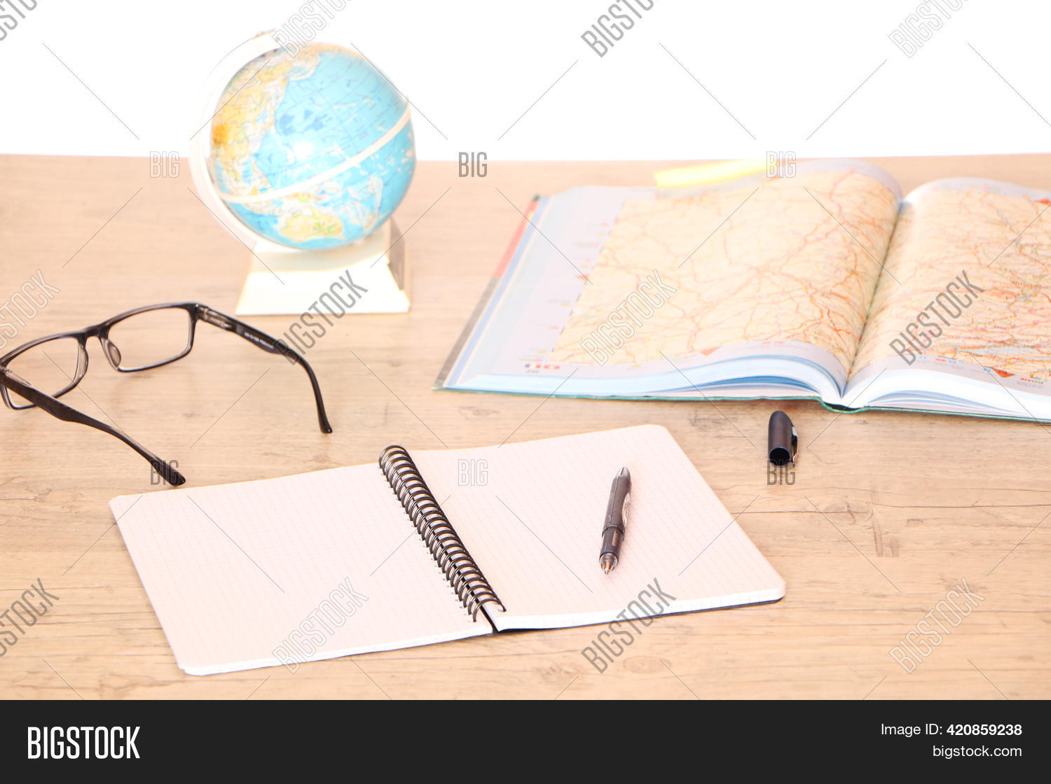 Office There Globe Map Image & Photo (Free Trial) | Bigstock
