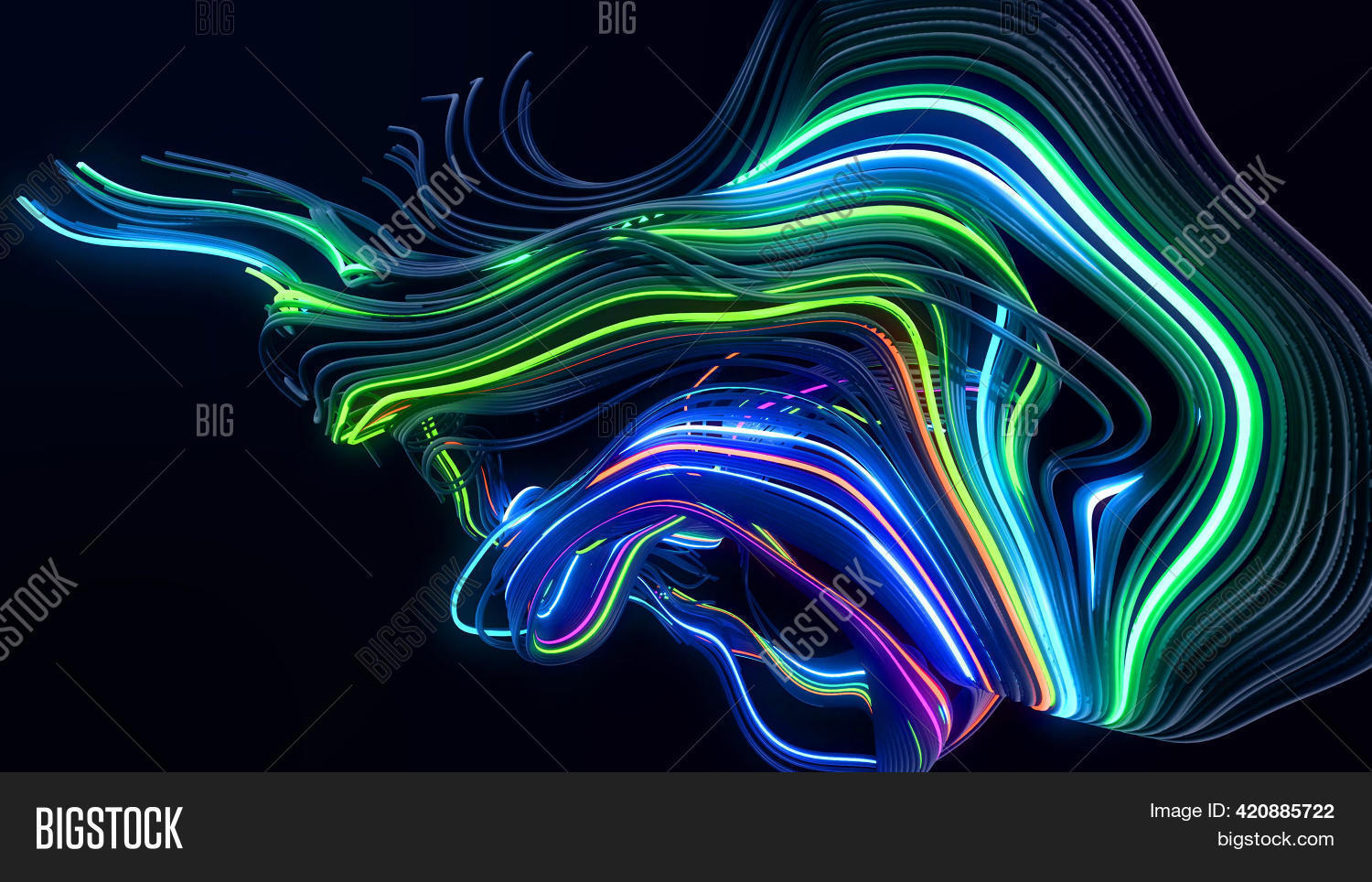 3d Render. Abstract Bg Image & Photo (Free Trial) | Bigstock