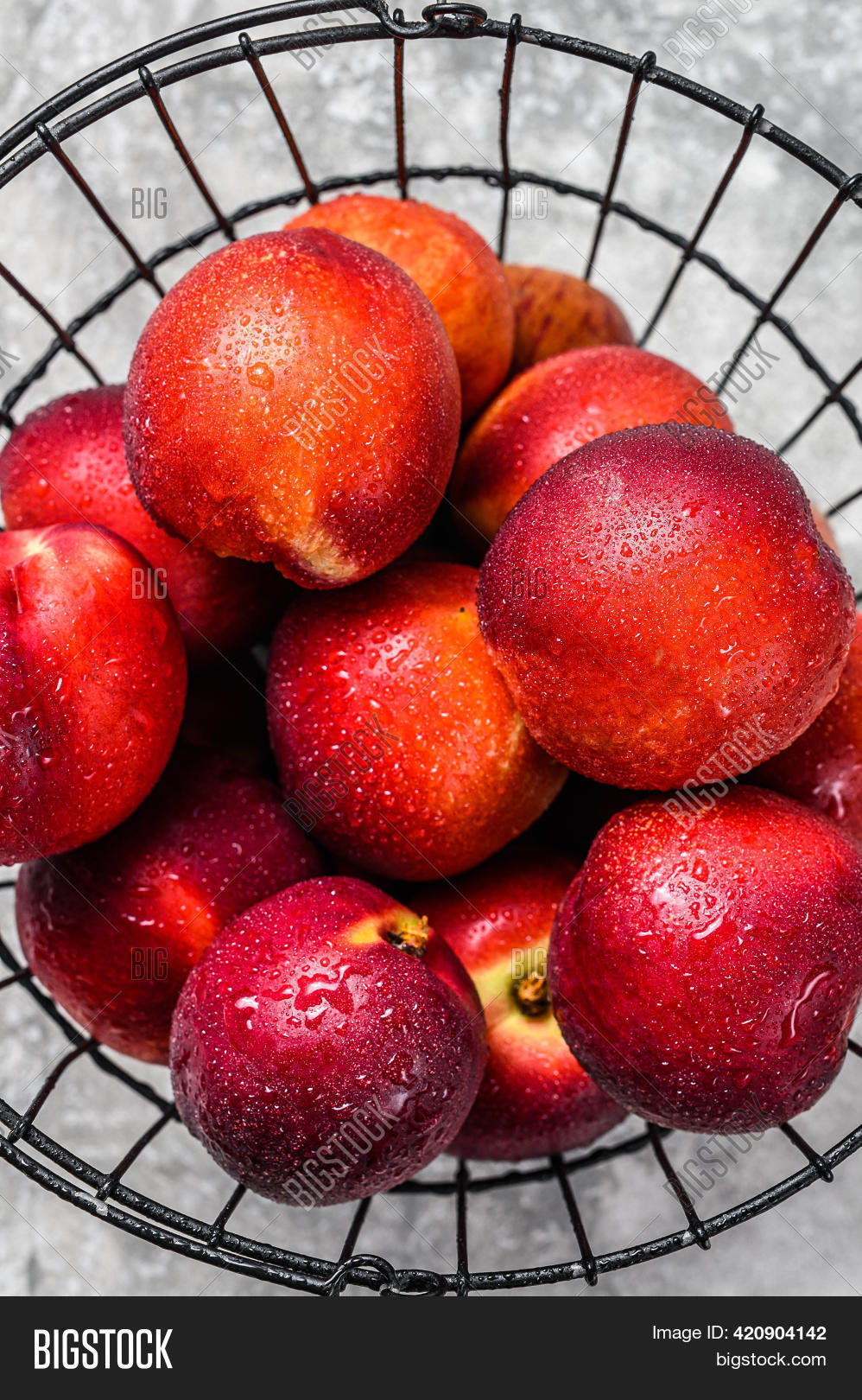 Fresh Red Nectarines Image & Photo (Free Trial) | Bigstock