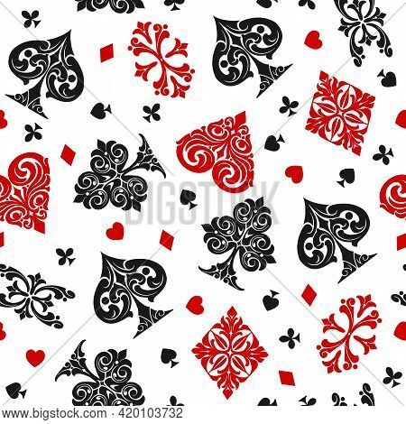 Playing Cards Vintage Vector & Photo (Free Trial) | Bigstock
