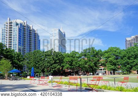 View Downtown Raleigh Image & Photo (Free Trial) | Bigstock
