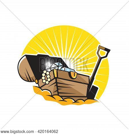 Treasure Chest Logo. Vector & Photo (Free Trial) | Bigstock