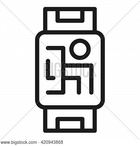 Steps Tracker Icon. Vector & Photo (Free Trial) | Bigstock