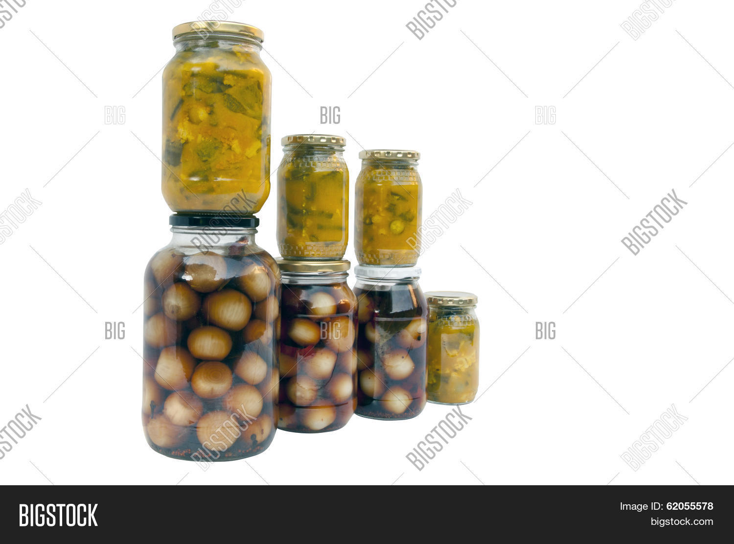 Assorted Jars Homemade Image & Photo (Free Trial) | Bigstock