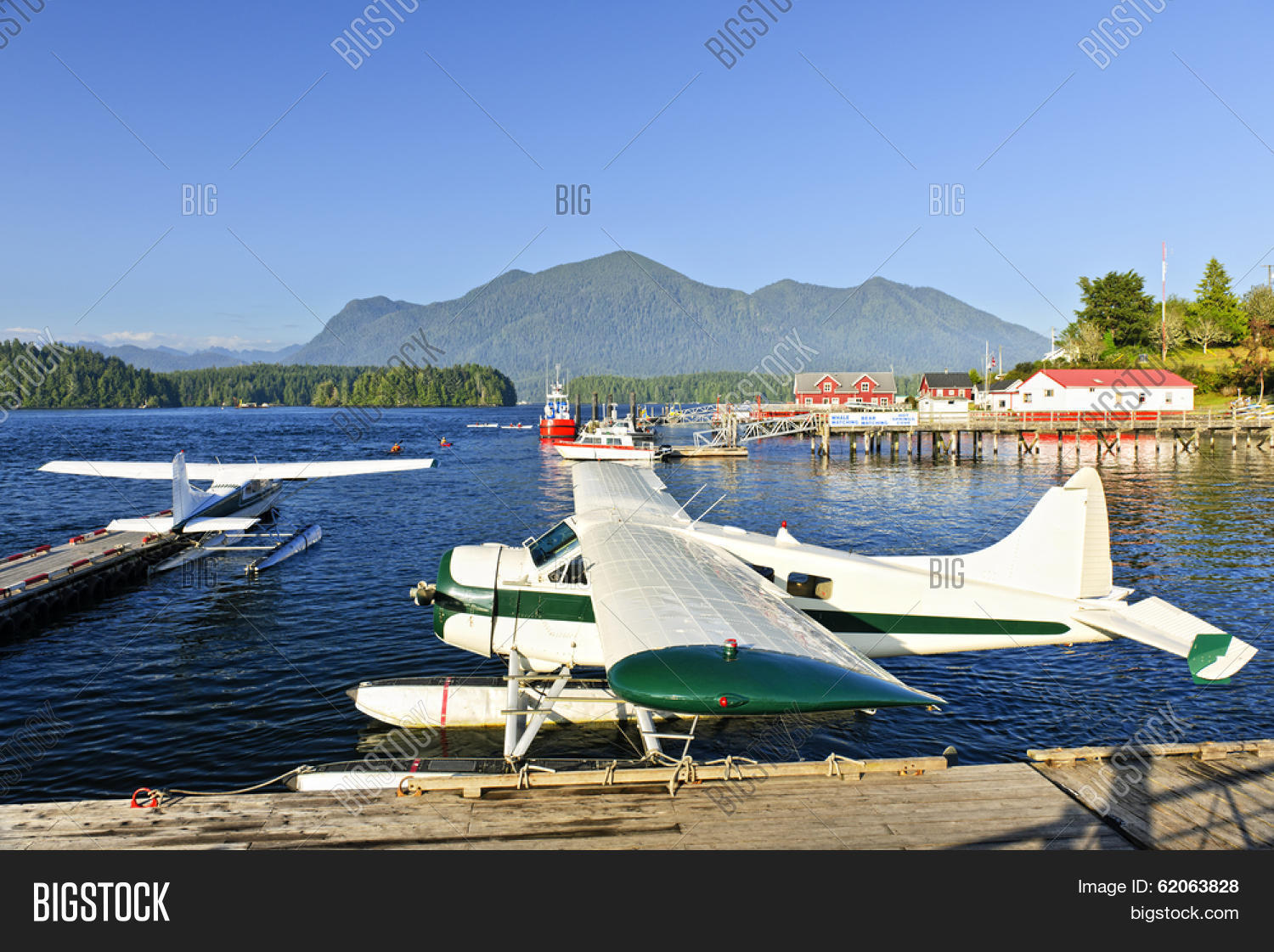 Seaplanes Dock Tofino Image & Photo (Free Trial) | Bigstock