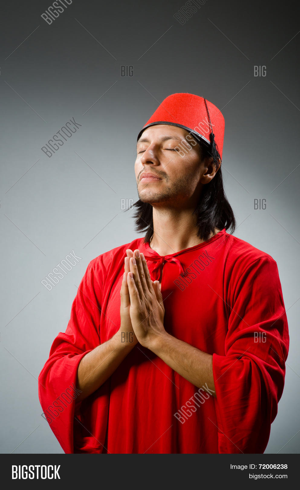 Man Red Dress Wearing Image & Photo (Free Trial) | Bigstock