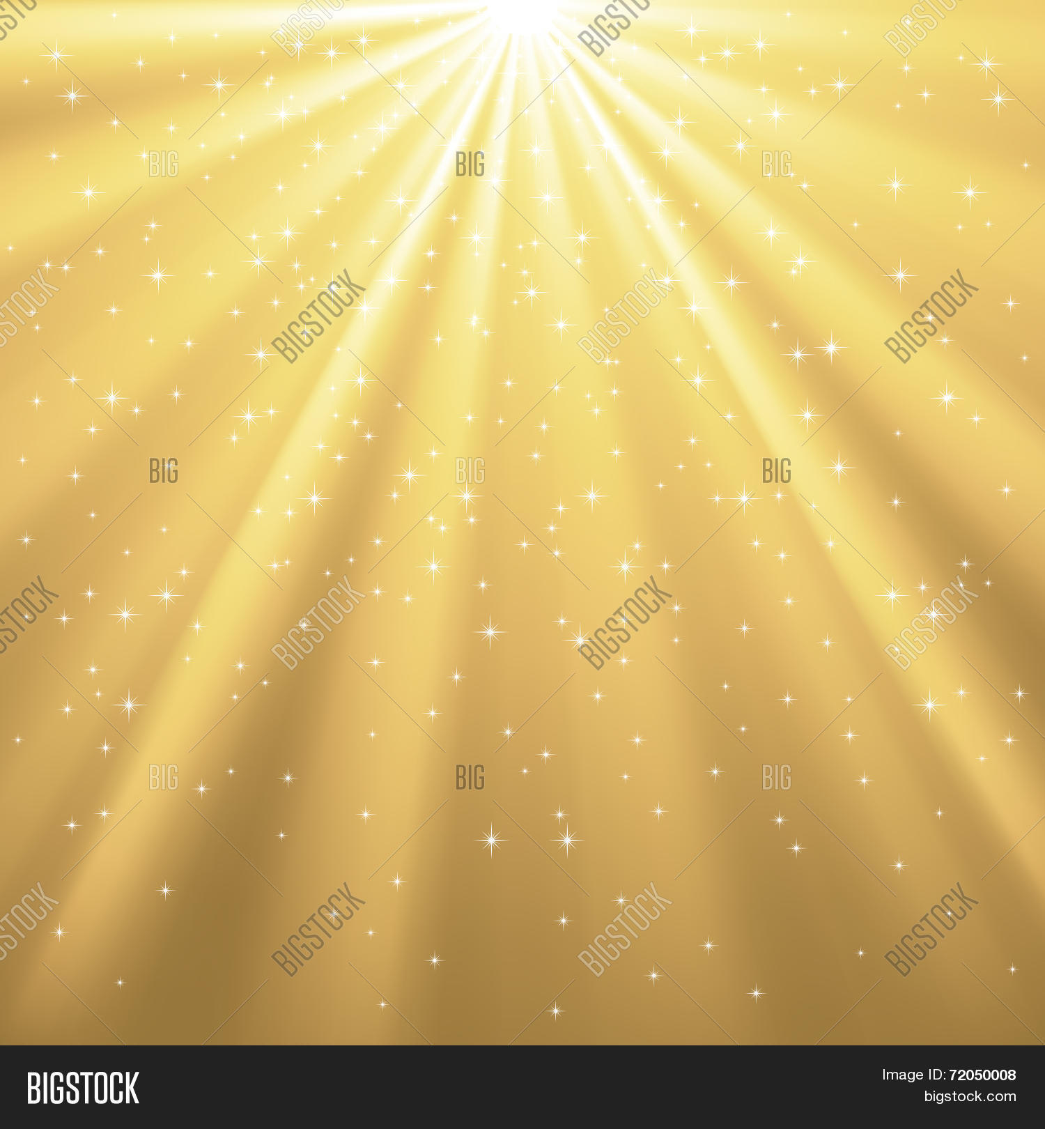 Golden Rays Light Vector & Photo (Free Trial) | Bigstock
