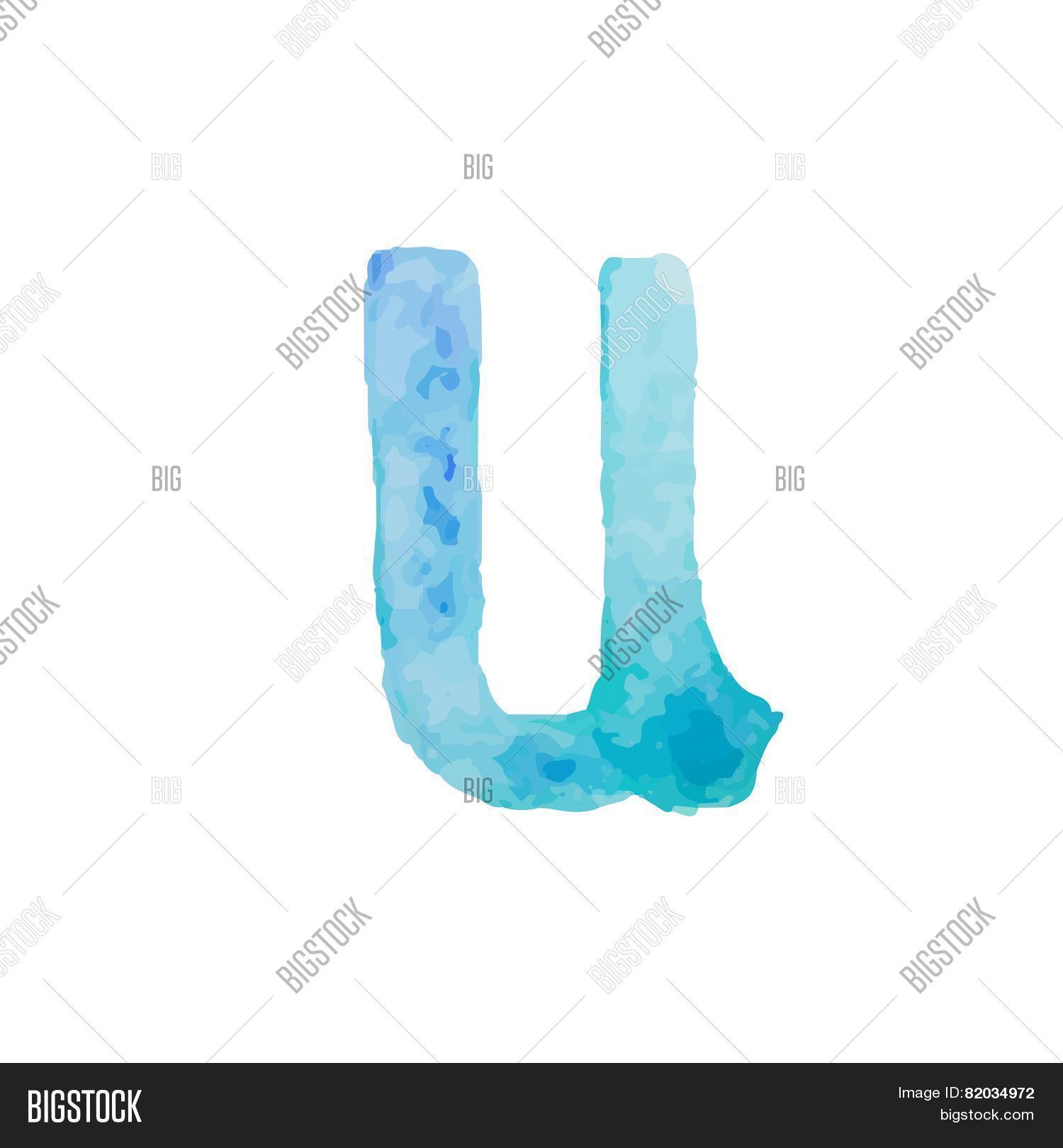 Letter U Colorful Vector & Photo (Free Trial) | Bigstock