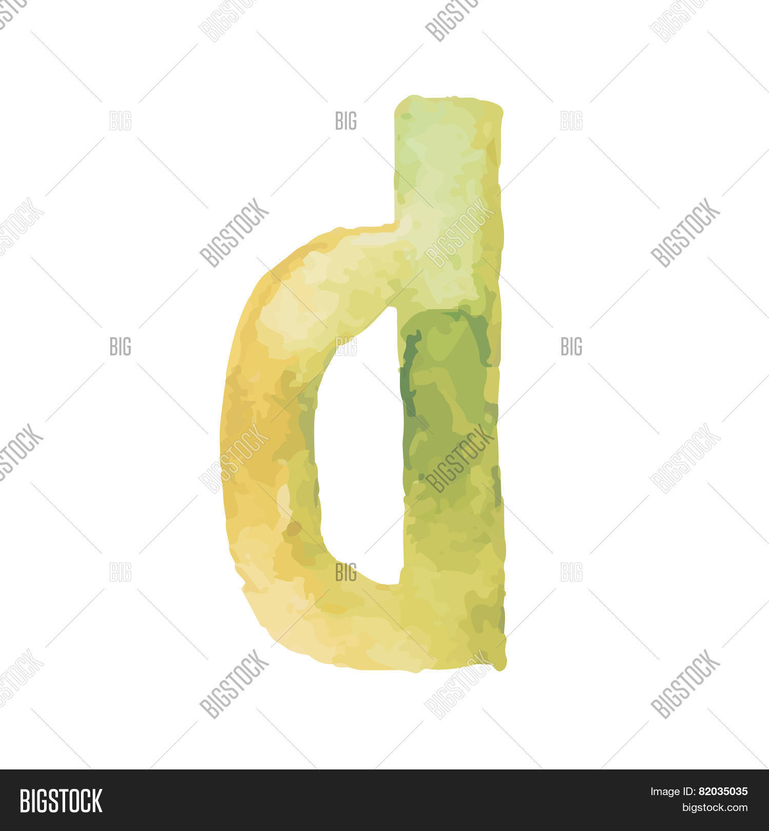 Letter D Colorful Vector & Photo (Free Trial) | Bigstock