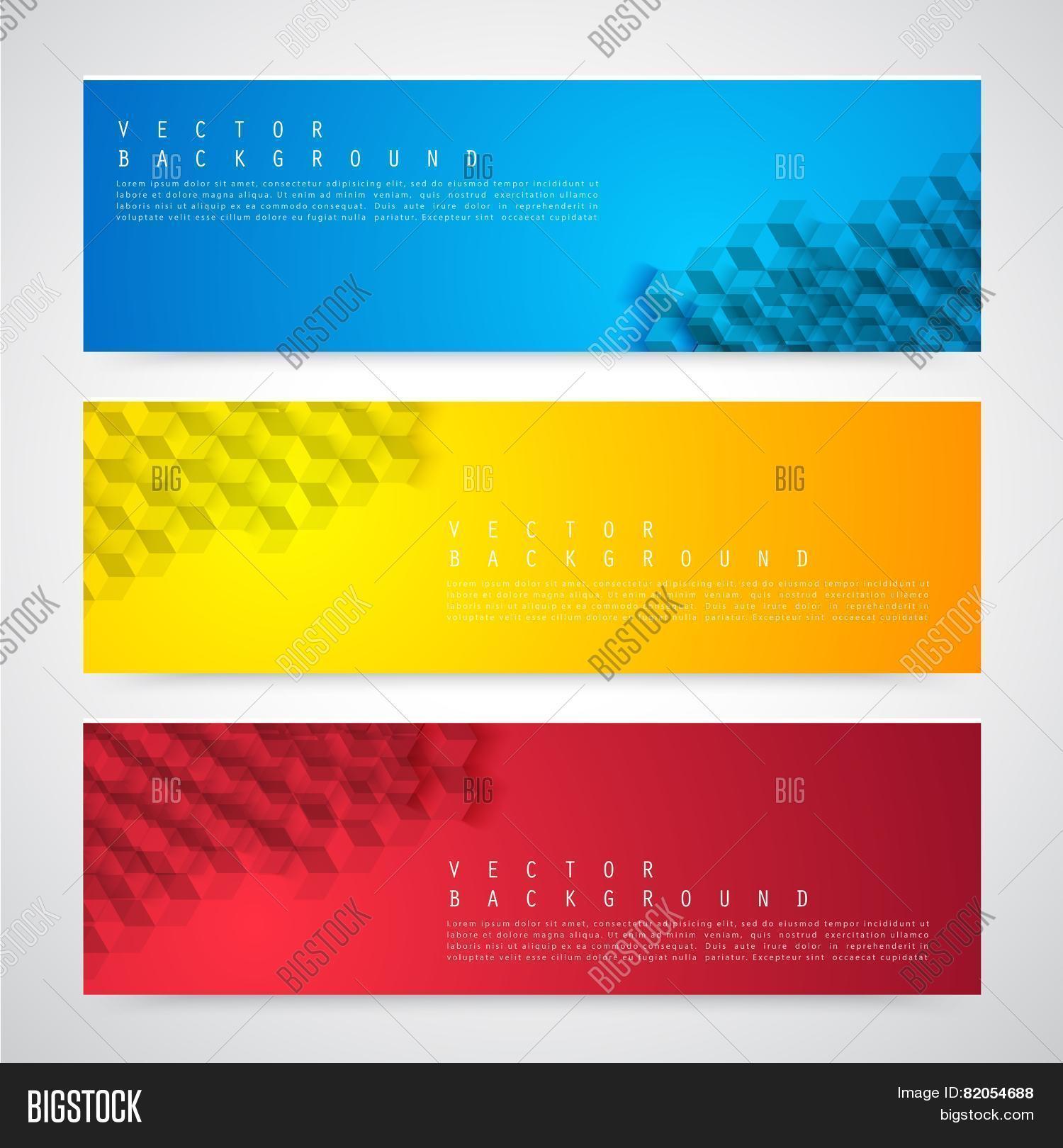 Flyer Template Header Vector & Photo (Free Trial) | Bigstock