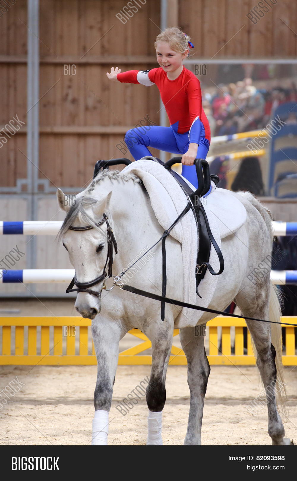 Young Girl Vaulting Image & Photo (Free Trial) | Bigstock