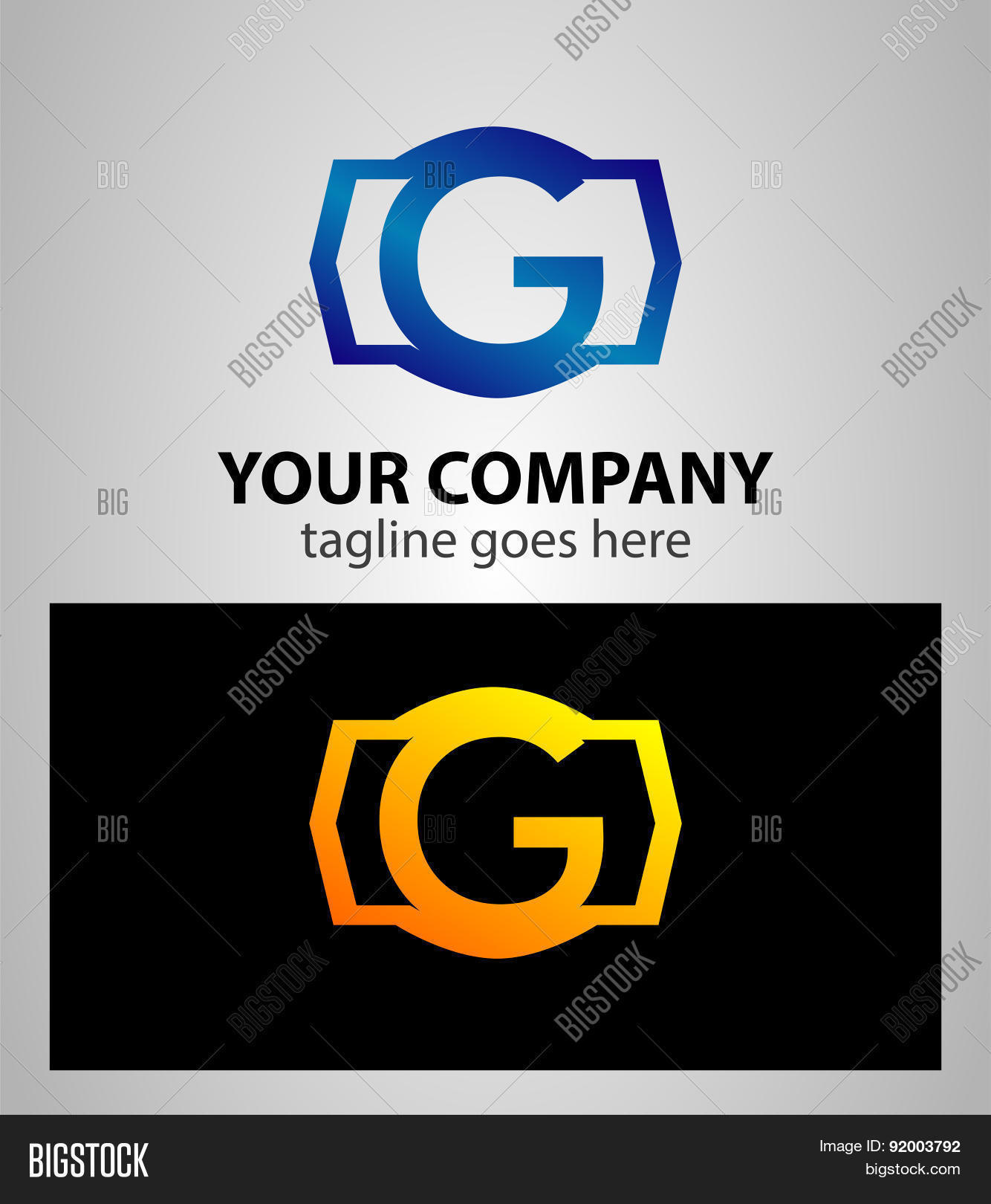 Letter G Logo Icon Vector & Photo (Free Trial) | Bigstock