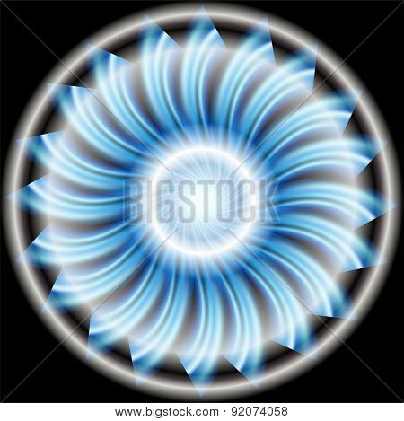 Blue Rotation Circle Image & Photo (Free Trial) | Bigstock