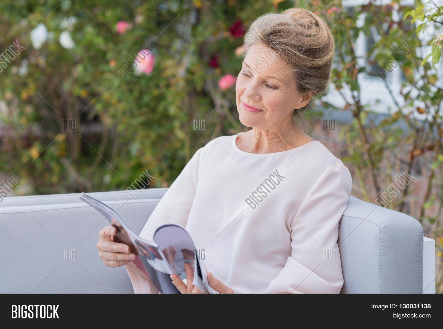 Senior Woman Reading Image & Photo (Free Trial) | Bigstock