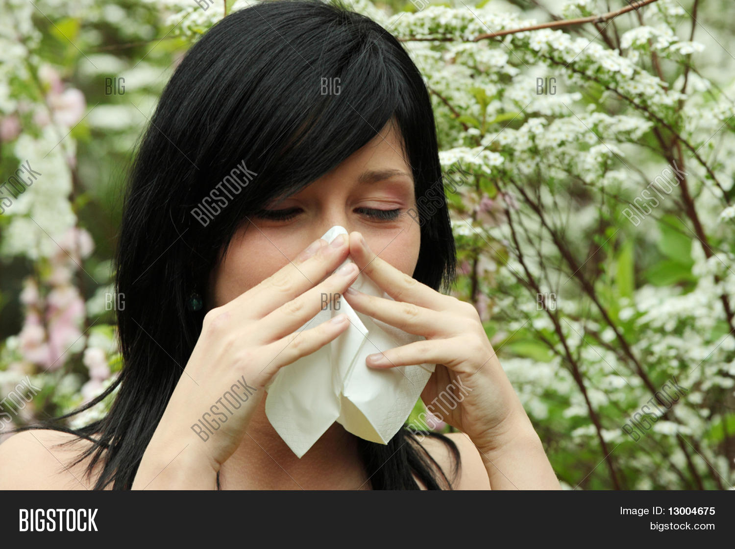 Pretty Woman Sneeze. Image & Photo (Free Trial) | Bigstock