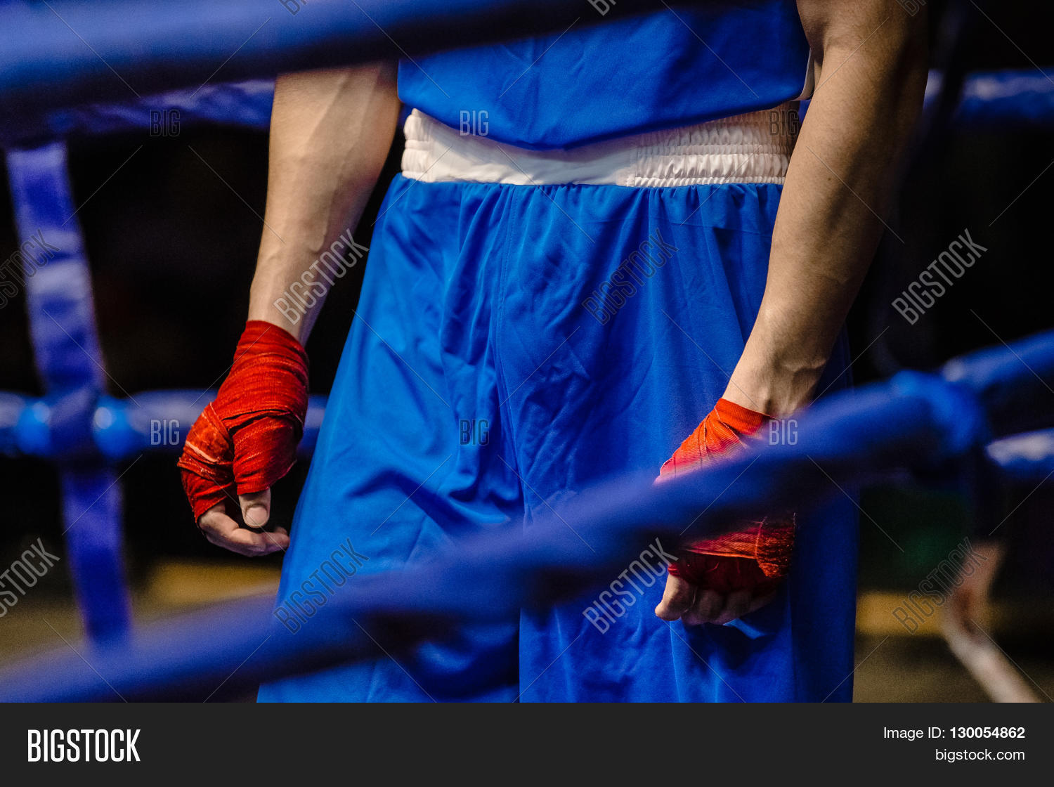 Boxer Stands Corner Image & Photo (Free Trial) | Bigstock