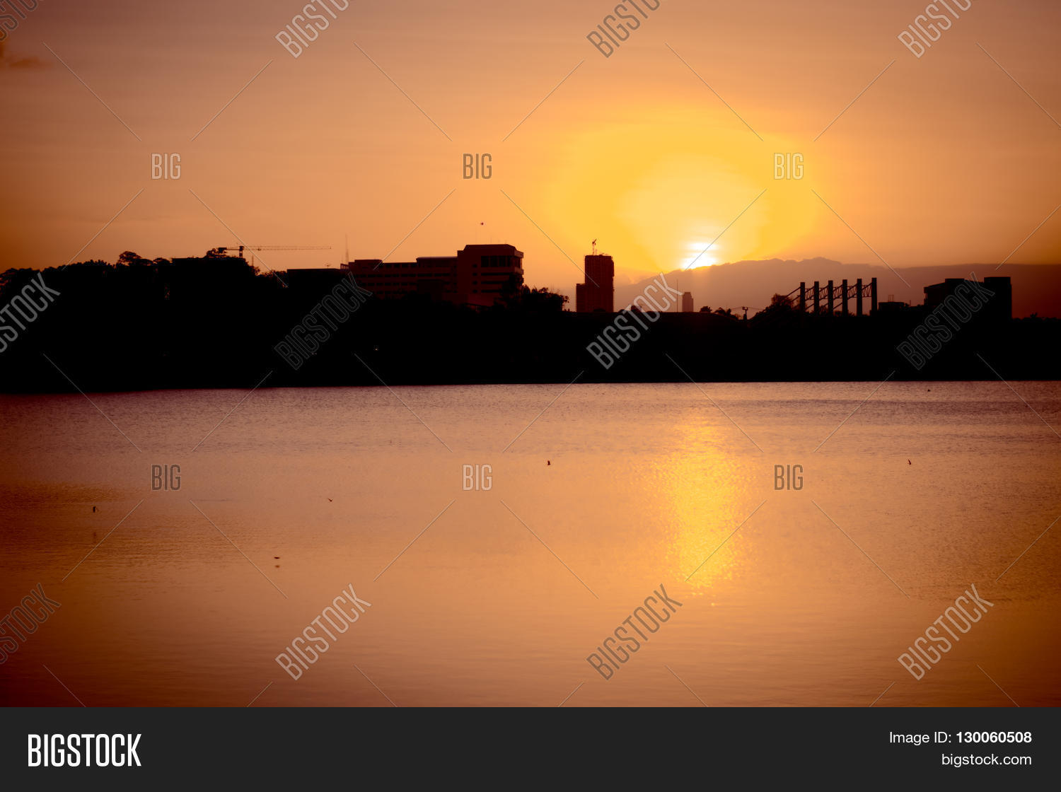Sunset Behind Building Image & Photo (Free Trial) | Bigstock
