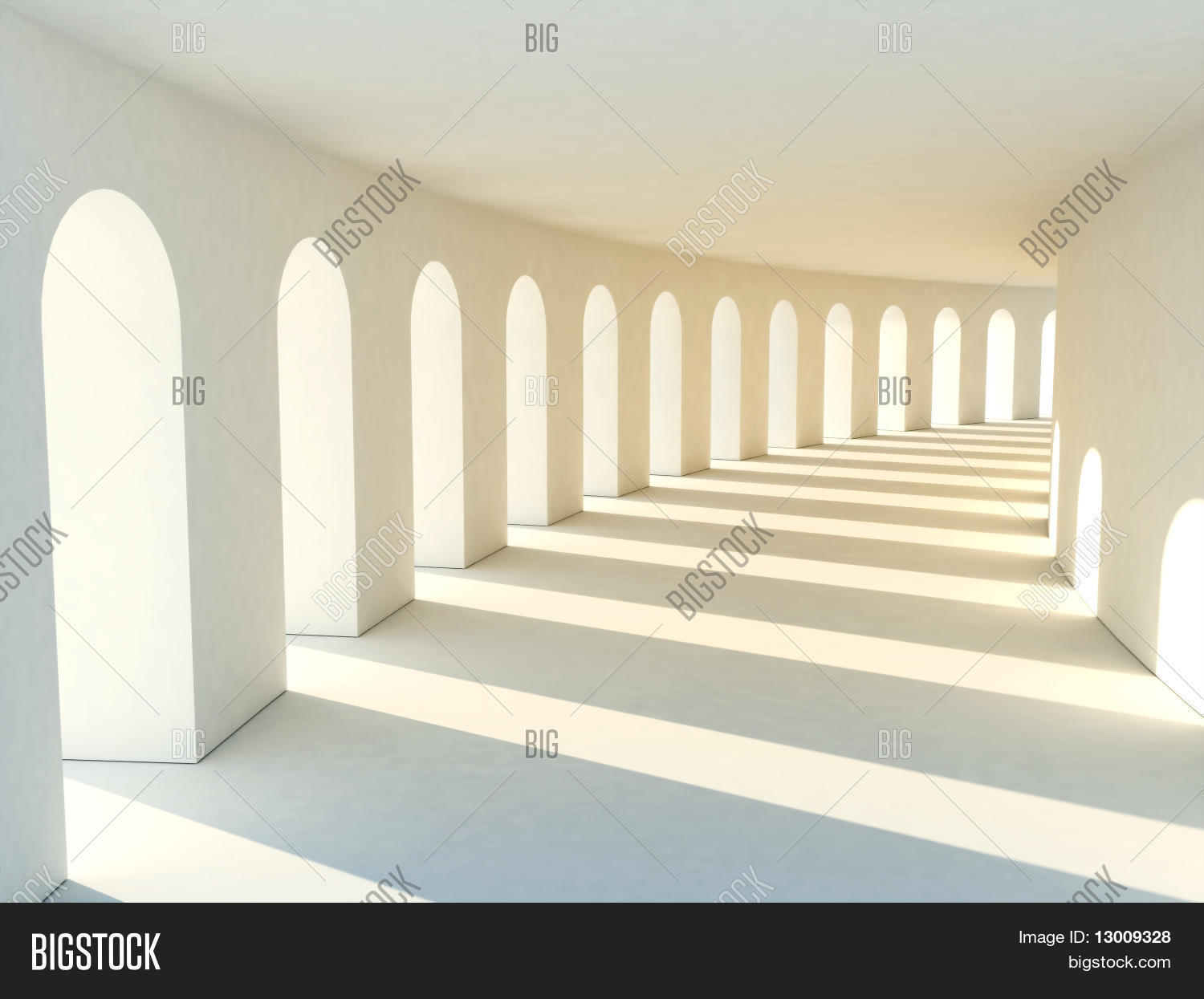 Corridor Warm Colors Image & Photo (Free Trial) | Bigstock