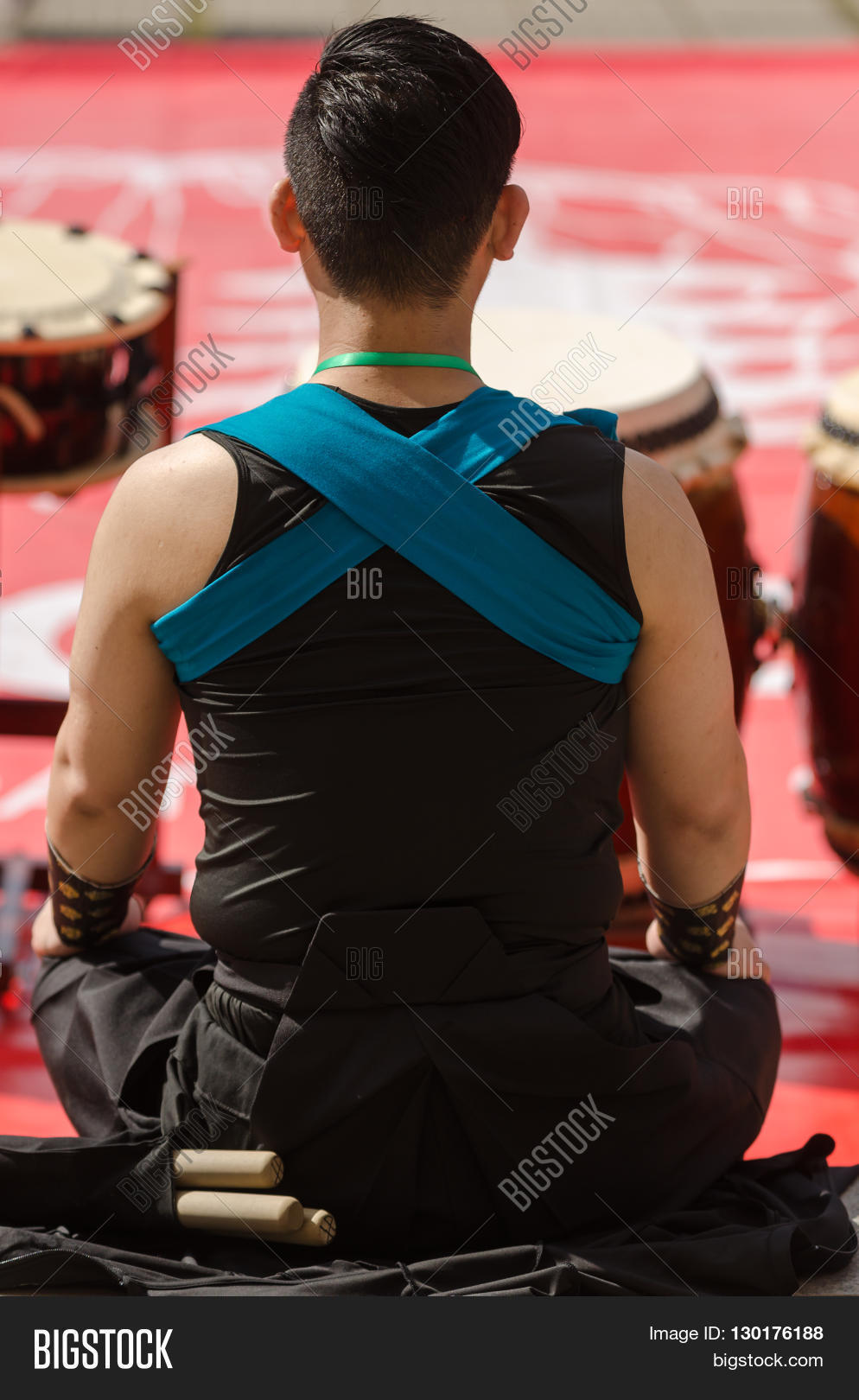 Japanese Taiko Artist Image & Photo (Free Trial) | Bigstock