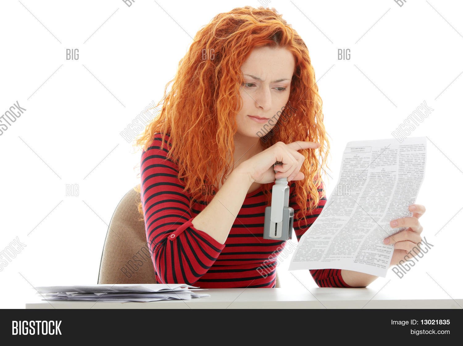 Secretary Stamp Image & Photo (Free Trial) | Bigstock