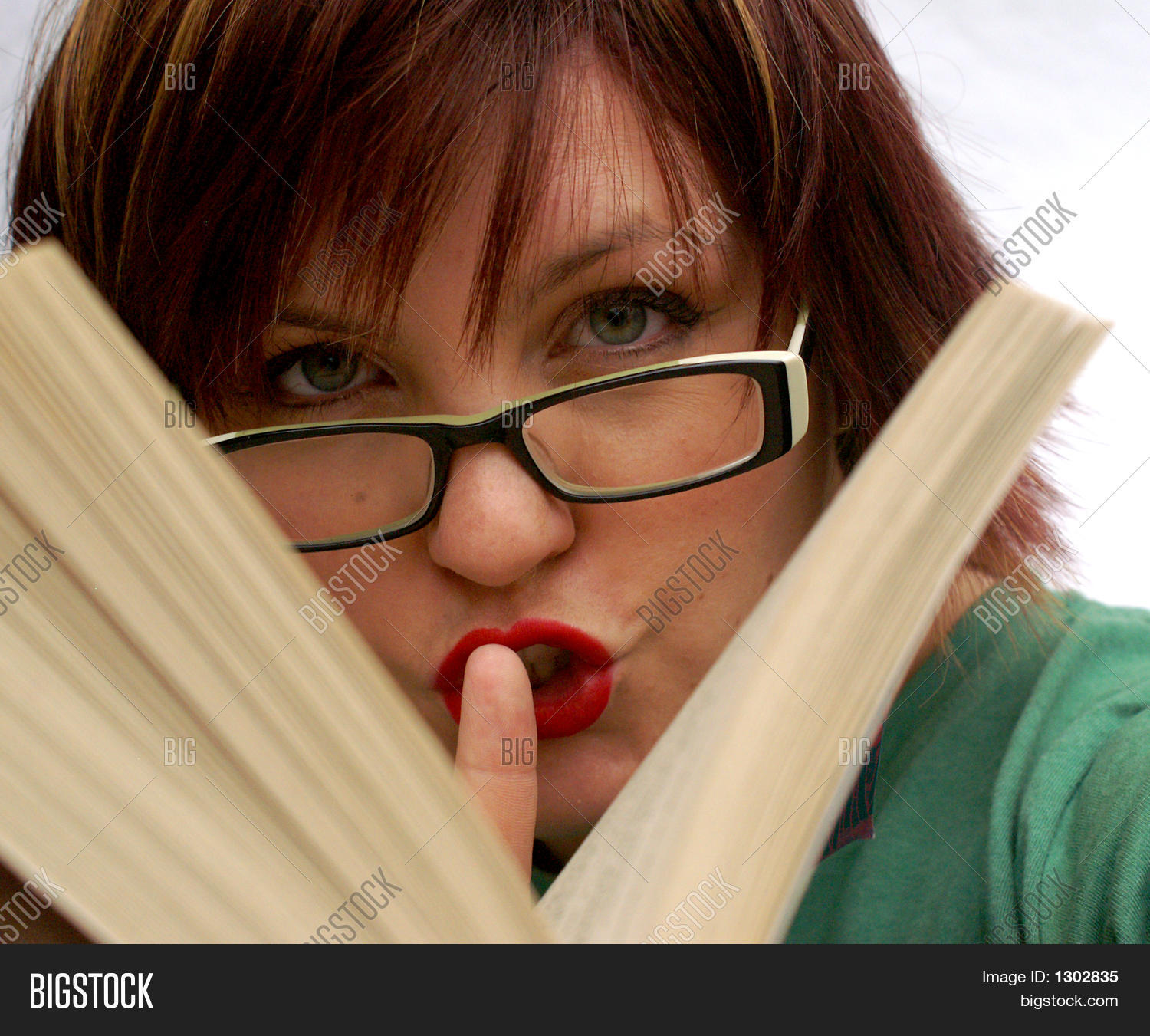 Ssshhh Girl Reading Image & Photo (Free Trial) | Bigstock