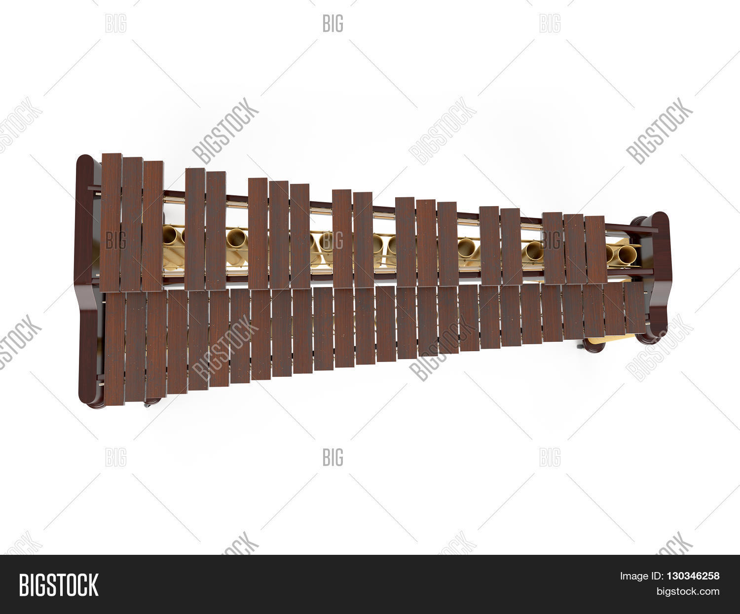 Marimba Isolated On Image & Photo (Free Trial) | Bigstock