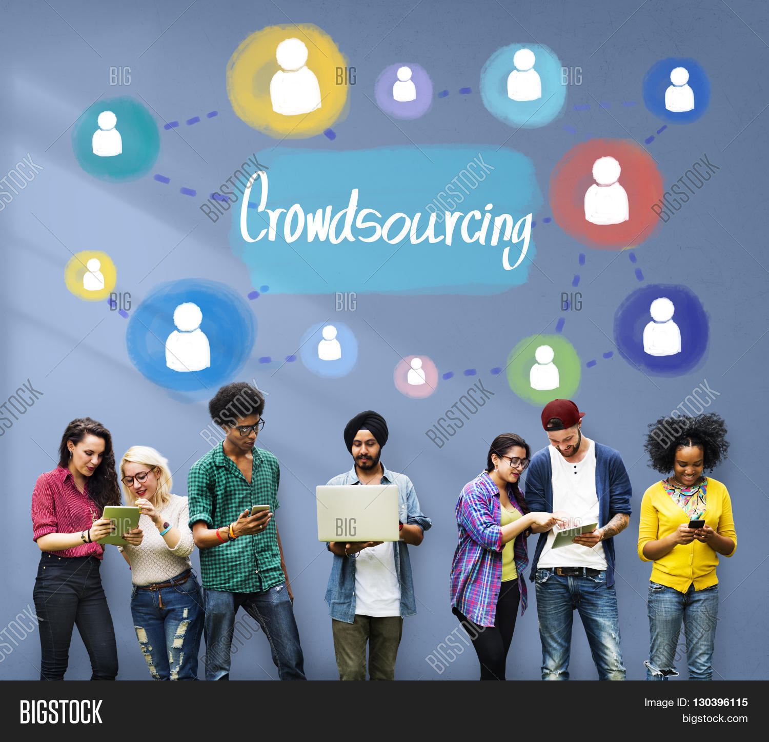 Crowdsourcing Image & Photo (Free Trial) | Bigstock