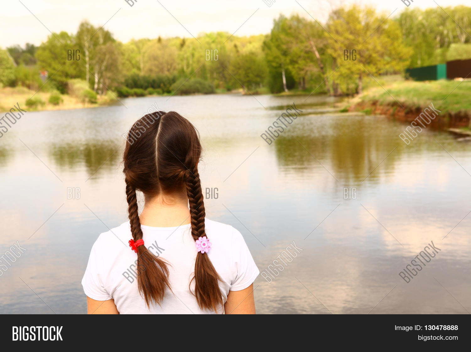 Teen Girl Plait Back Image & Photo (Free Trial) | Bigstock