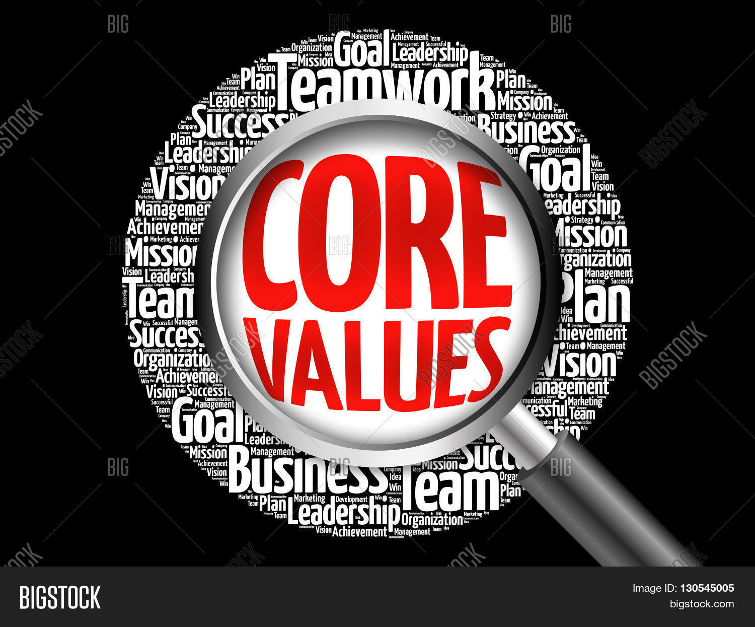 Core Values Word Cloud Image & Photo (Free Trial) | Bigstock