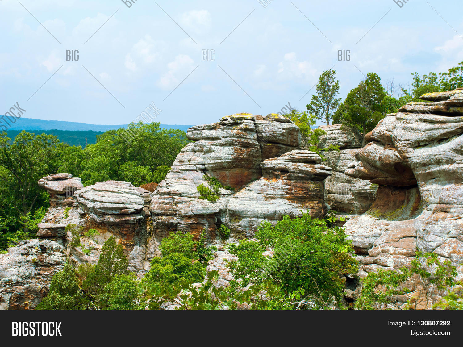 Rock Formations Garden Image & Photo (Free Trial) | Bigstock