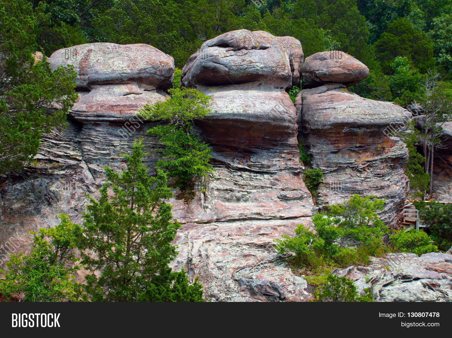 Rock Formations Garden Image & Photo (Free Trial) | Bigstock