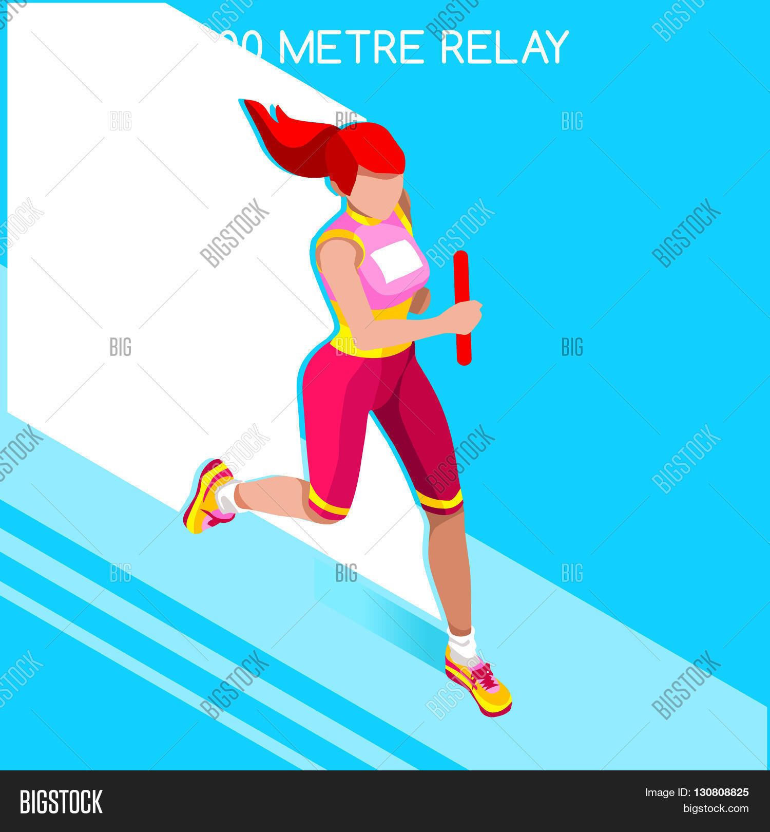Running Women Relay Vector & Photo (Free Trial) | Bigstock