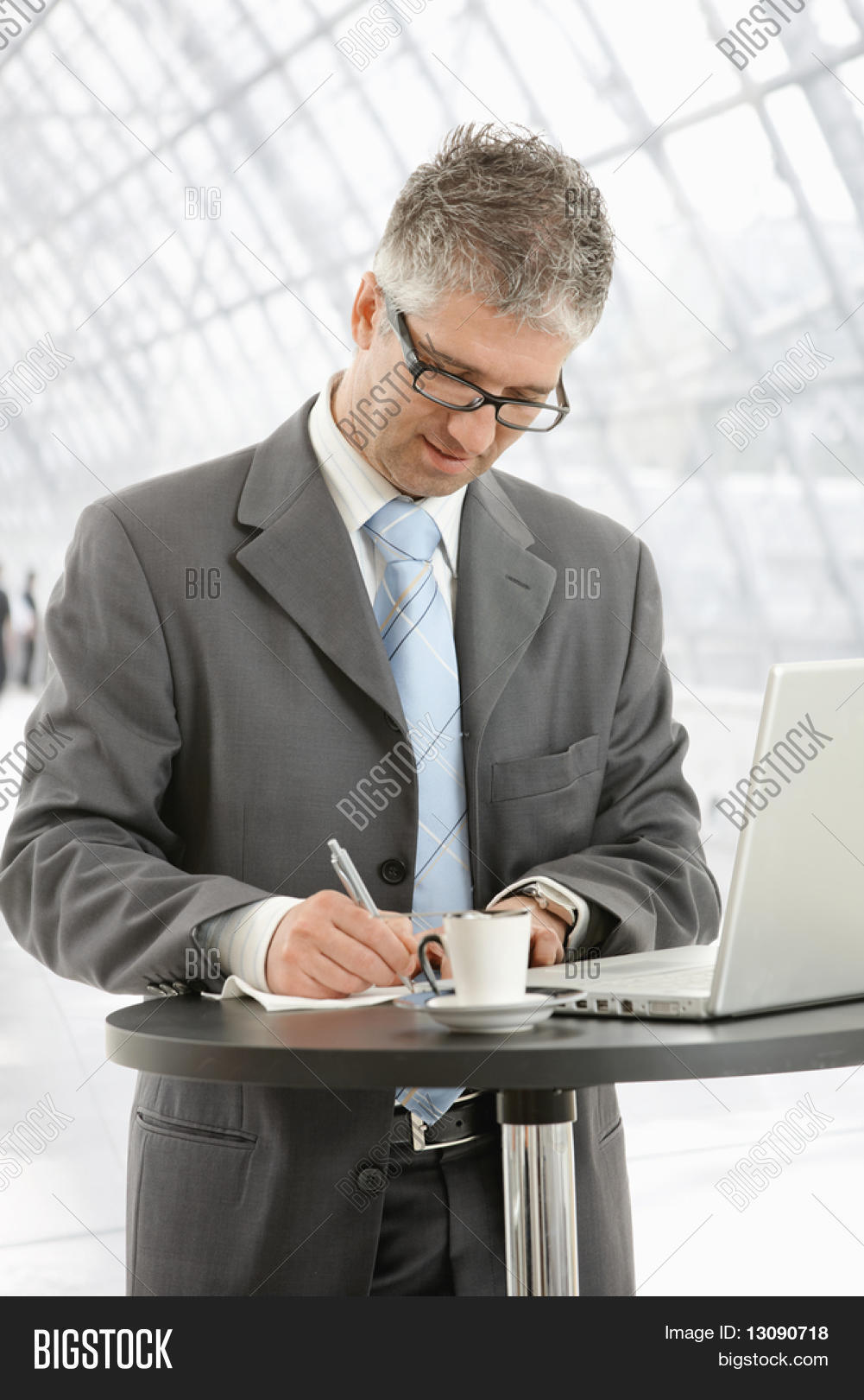 Businessman Writing Image & Photo (Free Trial) | Bigstock