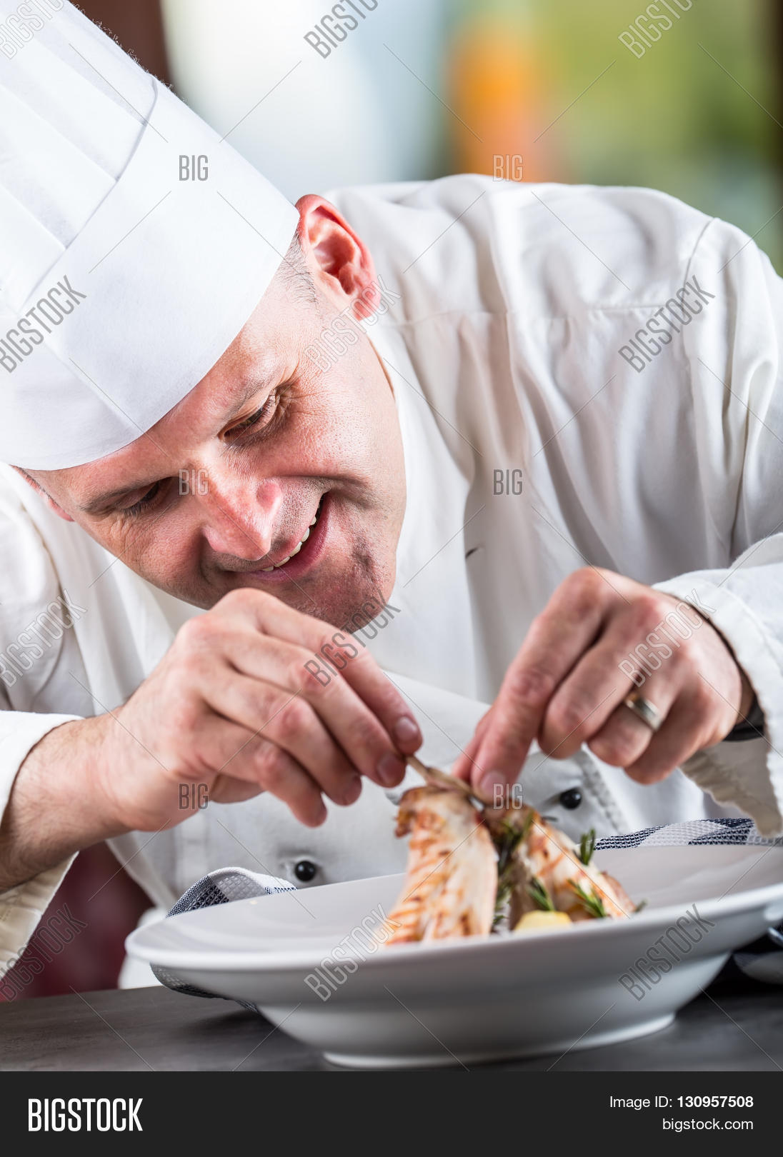 Chef. Chef Cooking. Image & Photo (Free Trial) | Bigstock