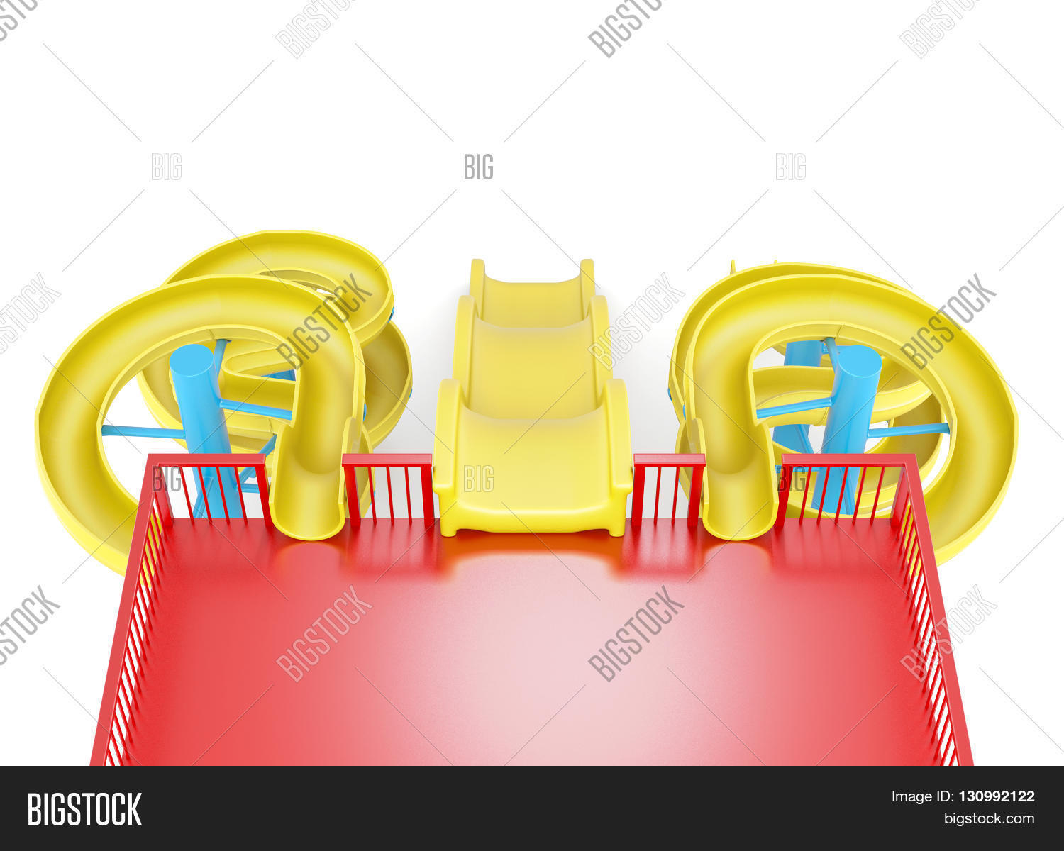Top View Water Slide Image & Photo (Free Trial) | Bigstock