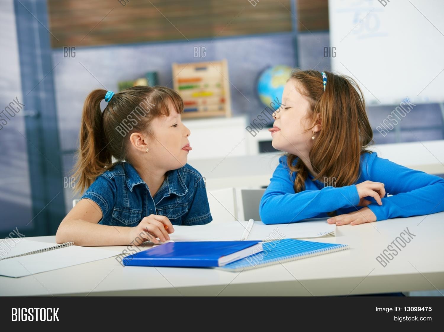 Children Sticking Out Image & Photo (Free Trial) | Bigstock