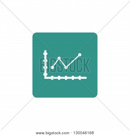 Dot Line Chart Icon Vector & Photo (Free Trial) | Bigstock