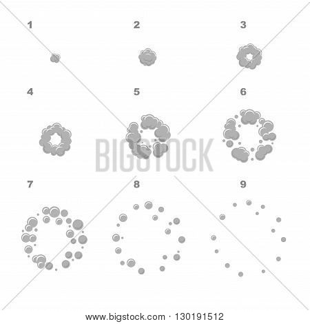 Explode Animation Vector & Photo (Free Trial) | Bigstock