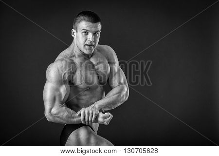 Bodybuilder Posing Image & Photo (Free Trial) | Bigstock