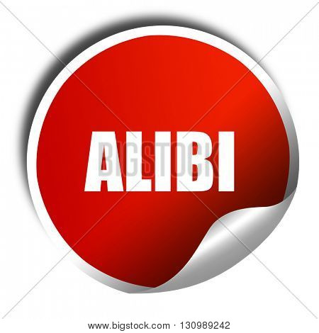 Alibi, 3D Rendering, Image & Photo (Free Trial) | Bigstock