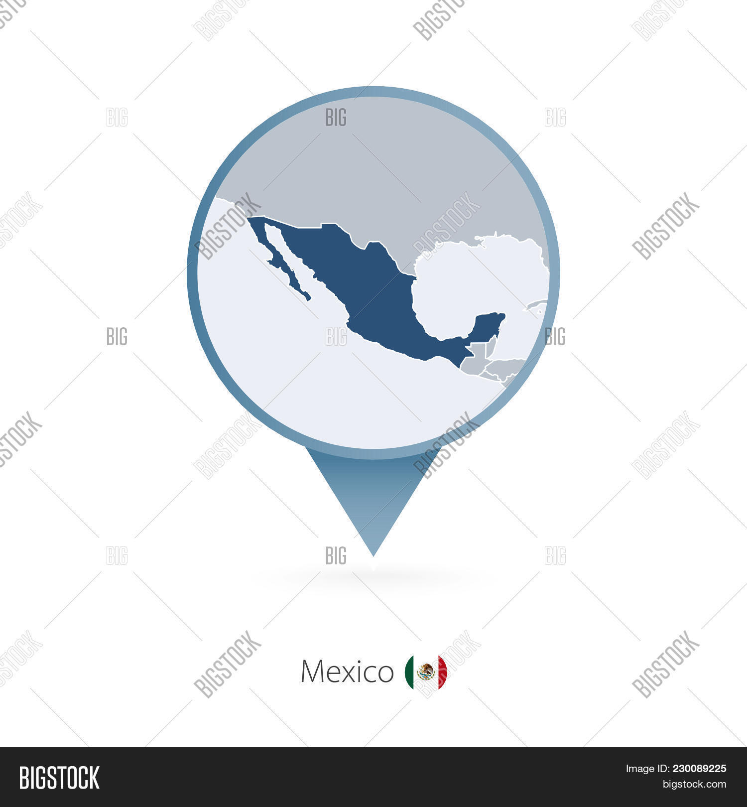 Map Pin Detailed Map Vector & Photo (Free Trial) | Bigstock