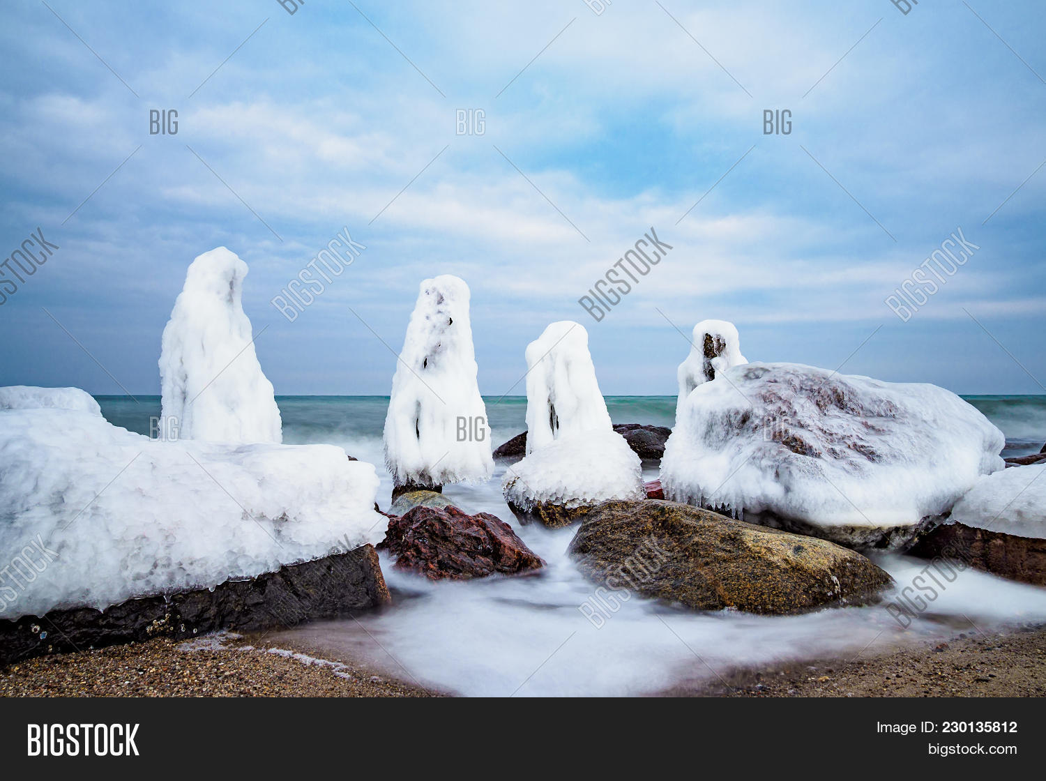Winter On Shore Baltic Image & Photo (Free Trial) | Bigstock