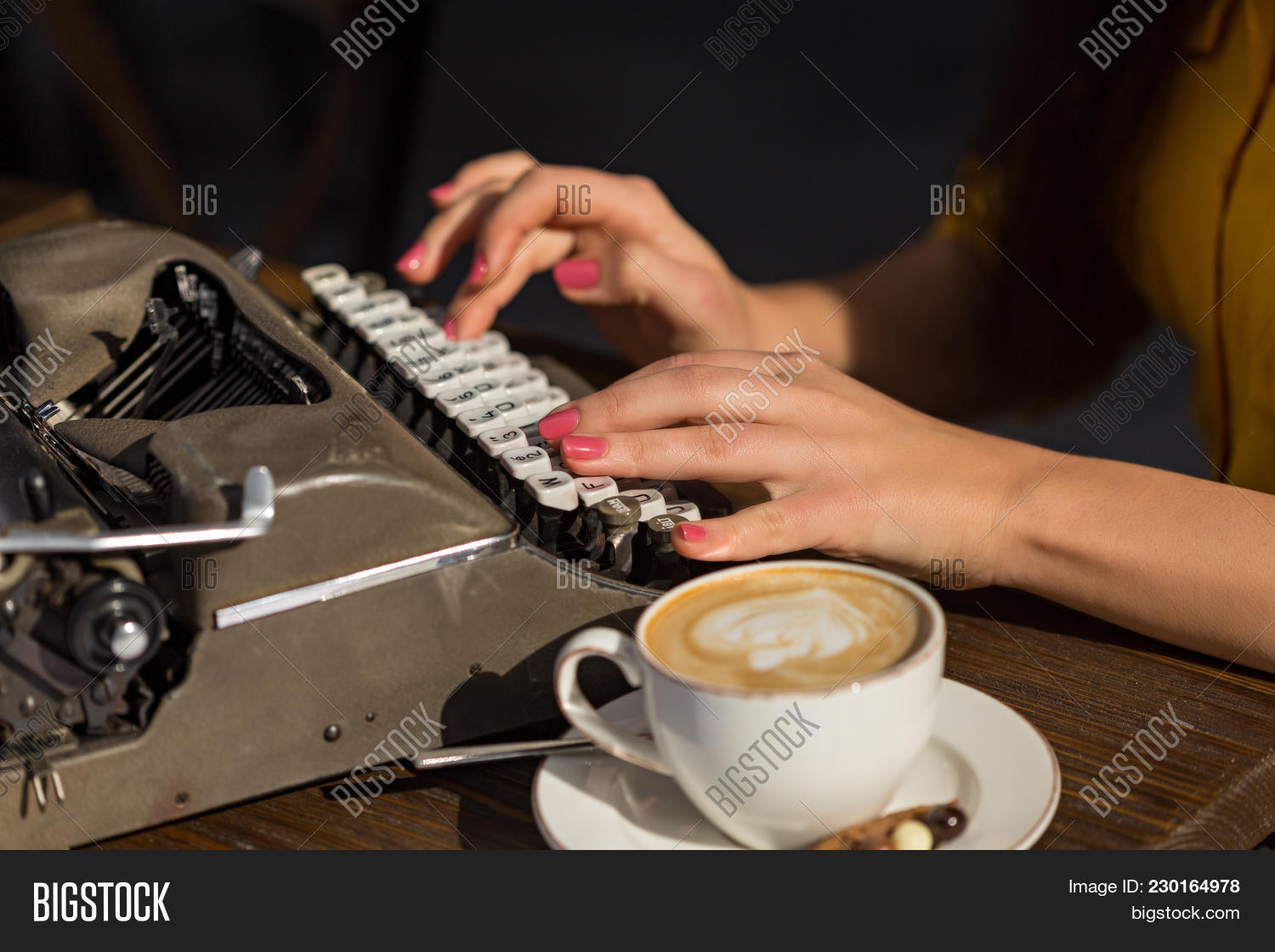 Female Hands Typing On Image & Photo (Free Trial) | Bigstock
