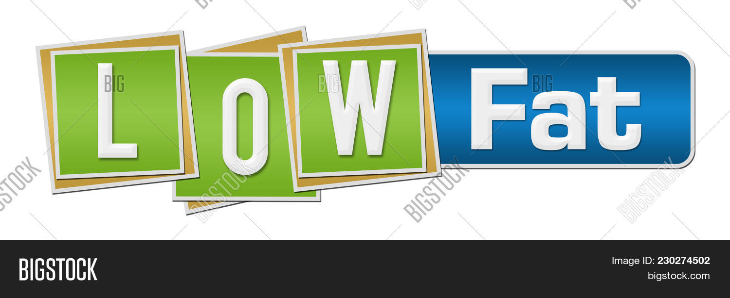 Low Fat Text Written Image & Photo (Free Trial) | Bigstock
