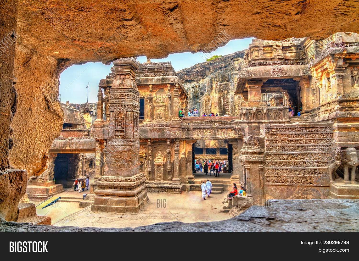 Kailasa Temple, Cave Image & Photo (Free Trial) | Bigstock