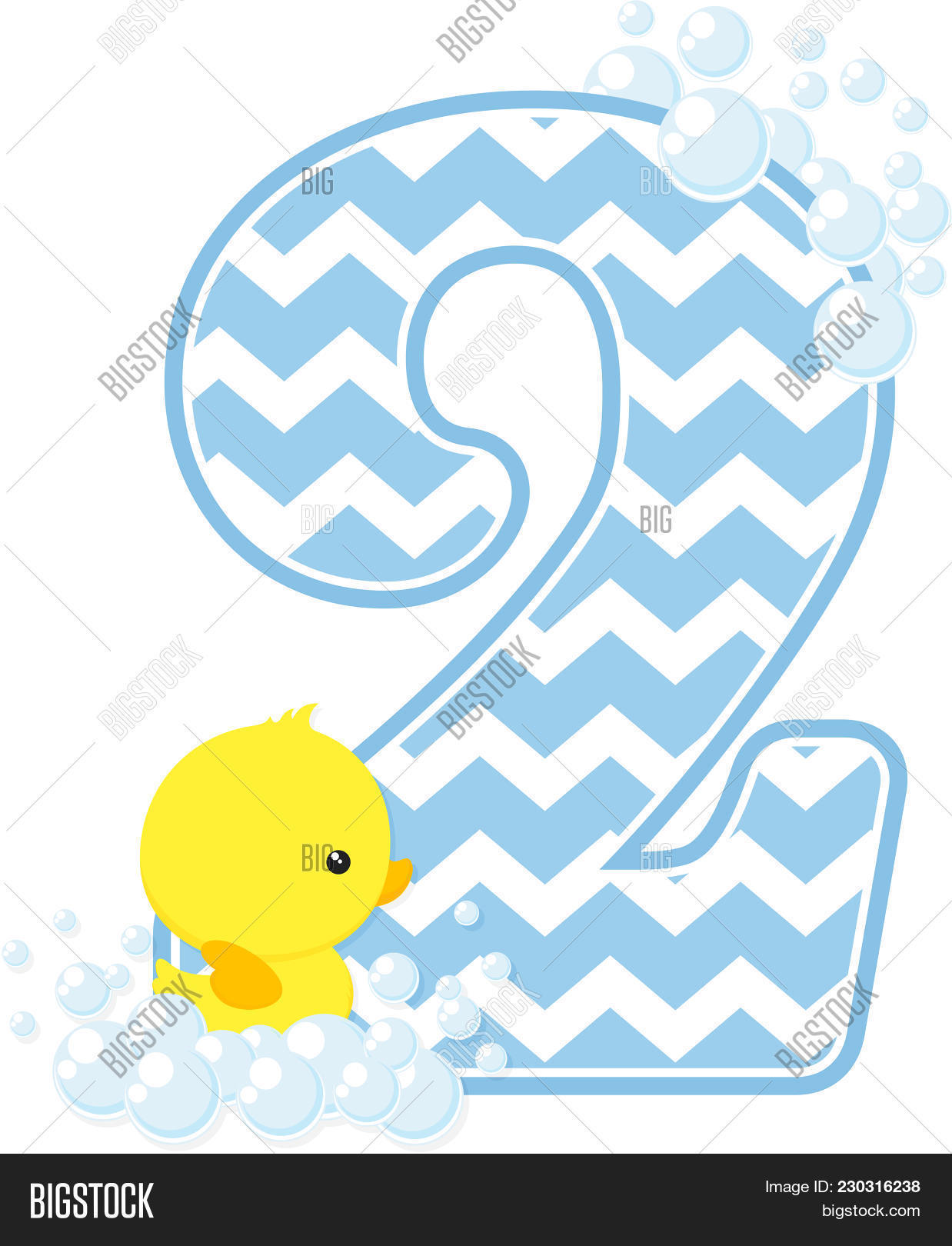 Number 2 Bubbles Vector & Photo (Free Trial) | Bigstock