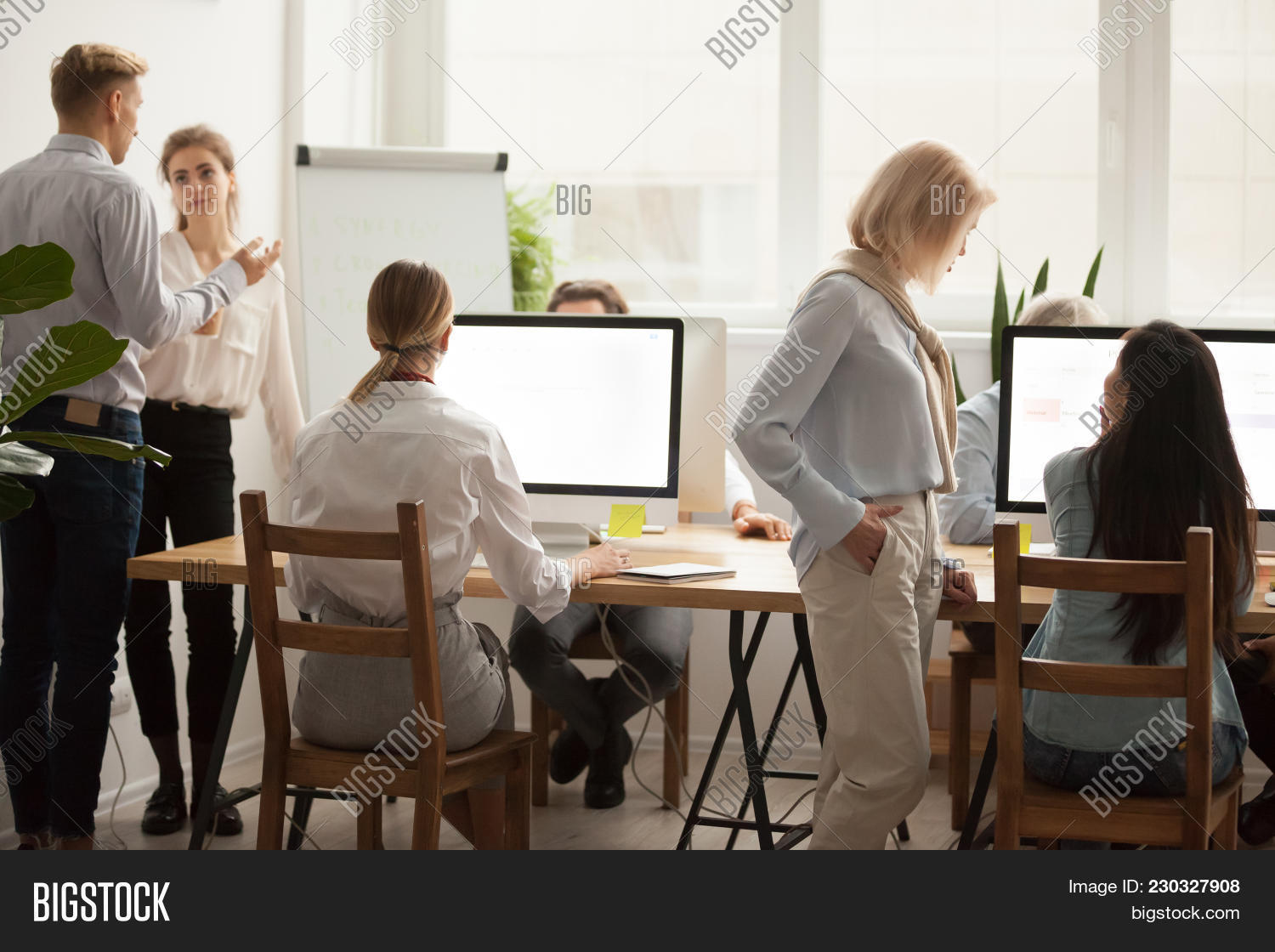 Office Employees Image & Photo (Free Trial) | Bigstock